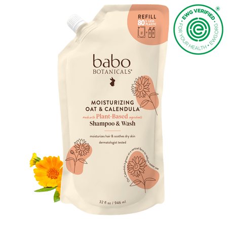 2-in-1 Body Wash and Shampoos | Babo Botanicals