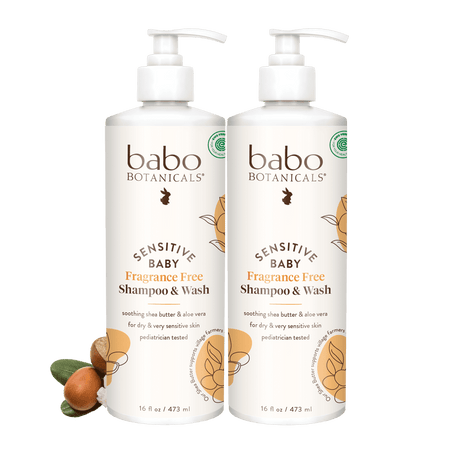 2-in-1 Body Wash and Shampoos | Babo Botanicals