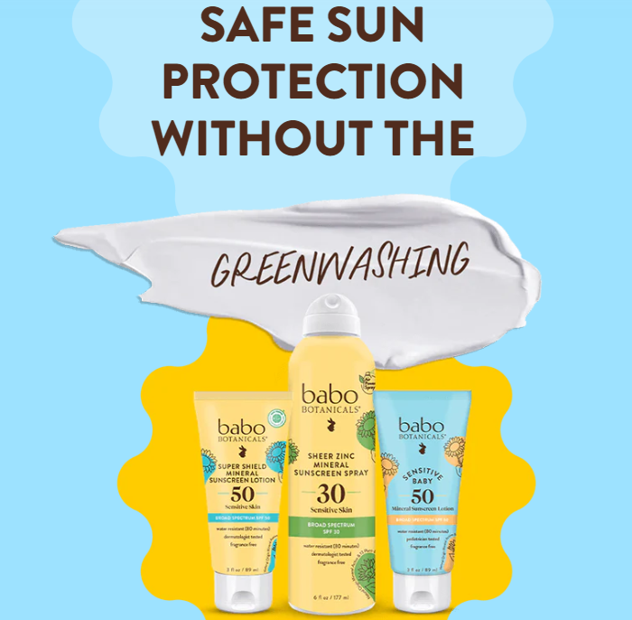Natural Sun Care Products: All Natural Sun Protection | Babo Botanicals