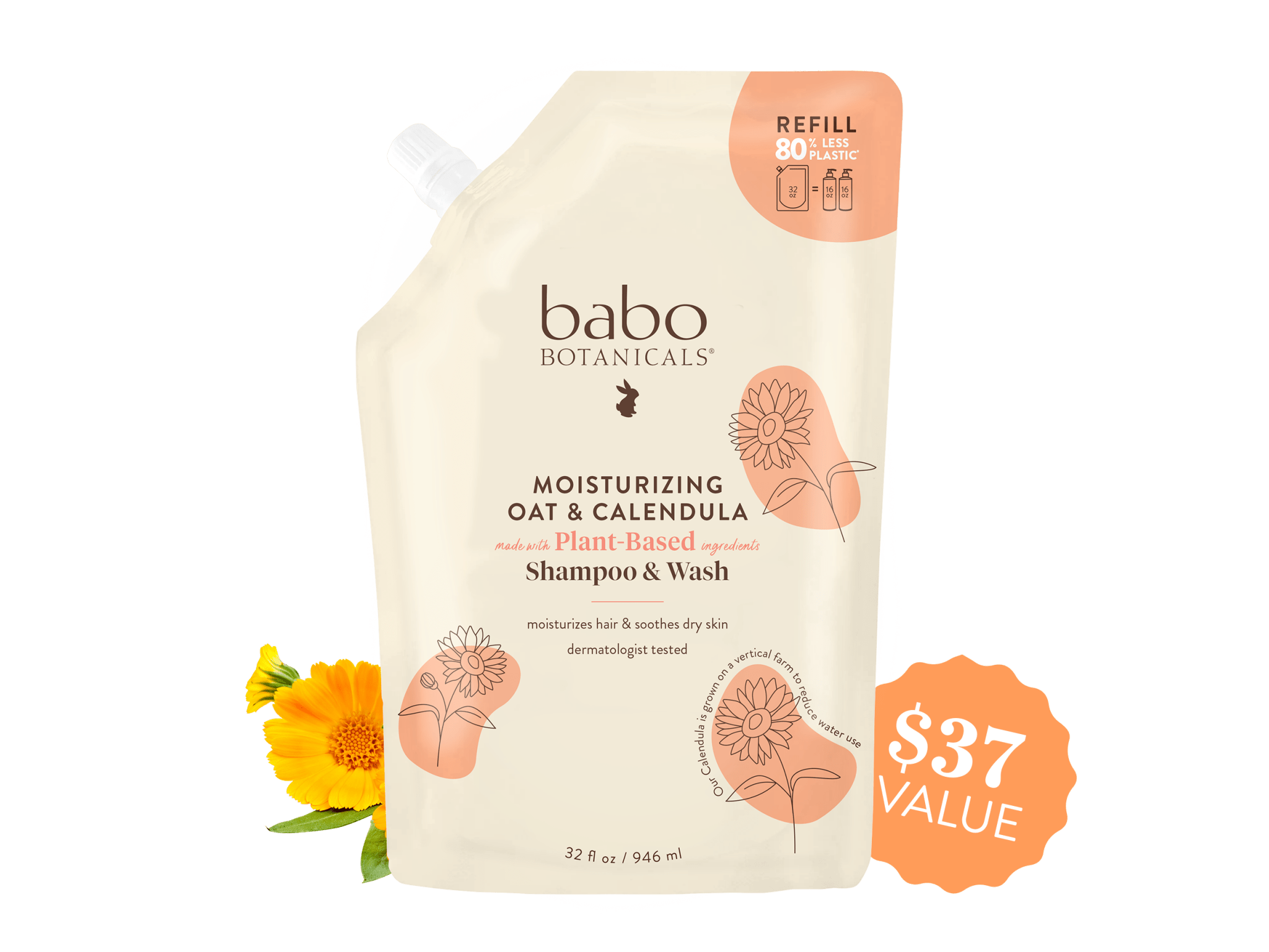 2-in-1 Body Wash and Shampoos | Babo Botanicals