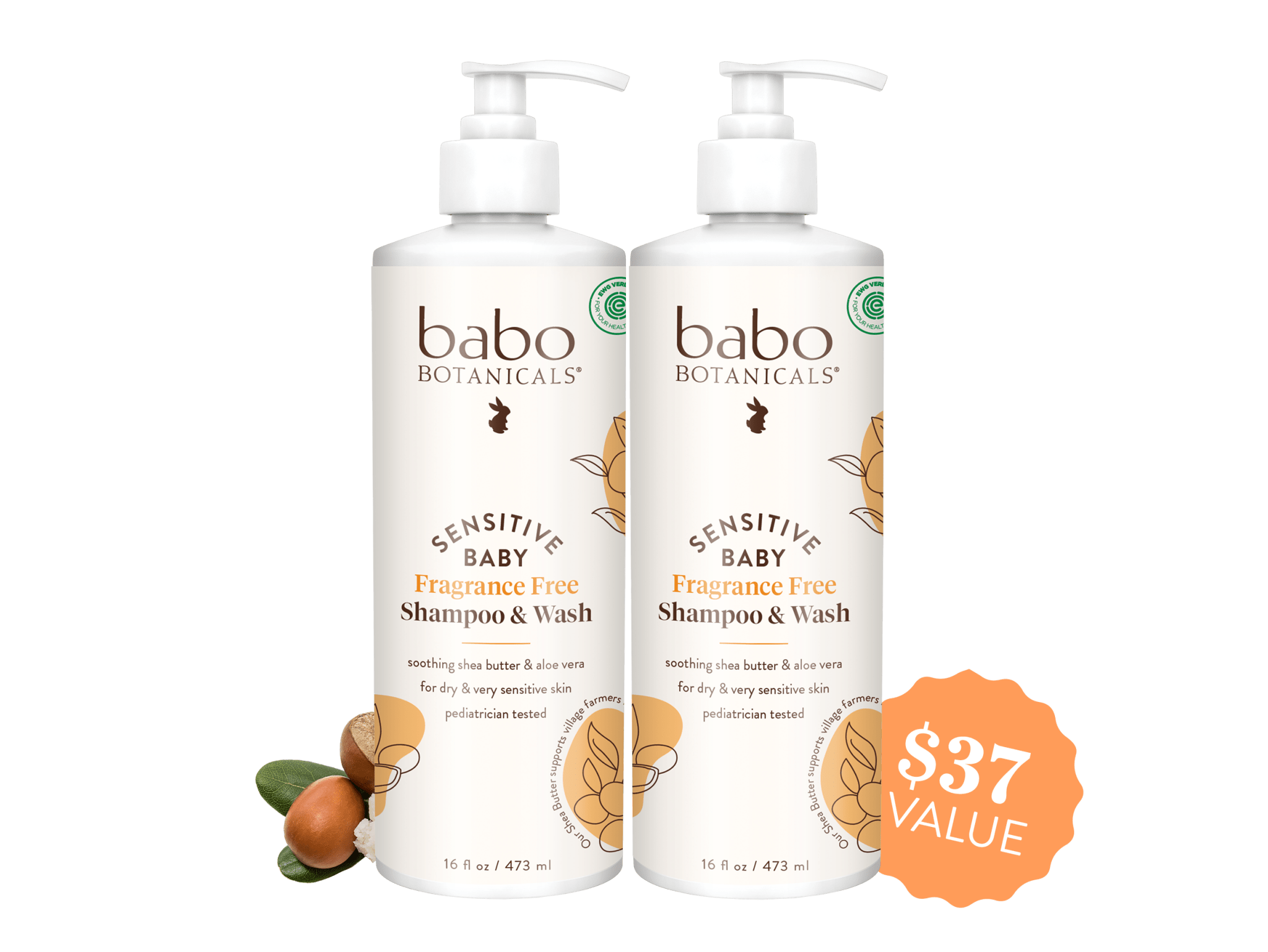2-in-1 Body Wash and Shampoos | Babo Botanicals